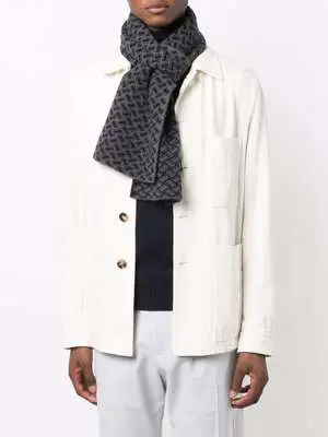 DRUMOHR Razor Blade Knitted Scarf