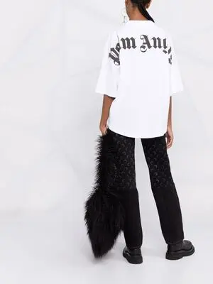 Palm Angels Logo-print T-shirt - White