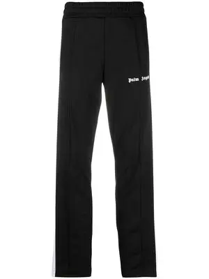 Palm Angels Logo-print Track Pants - Black