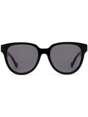 Gucci Interlocking G Cat-eye Sunglasses - Black