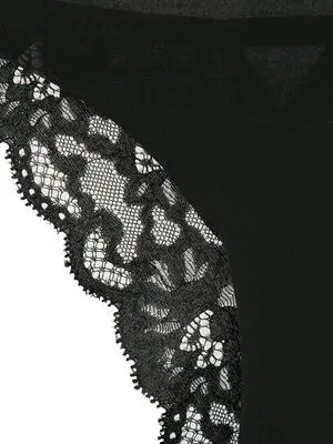 FLEUR DU MAL Charlotte Seamless String Cheeky - Black