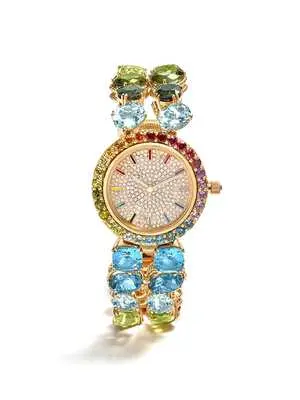Dolce & Gabbana Rainbow 34mm Watch - Gold