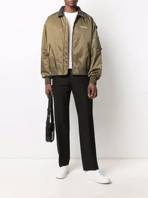 Valentino Garavani Logo-print Bomber Jacket