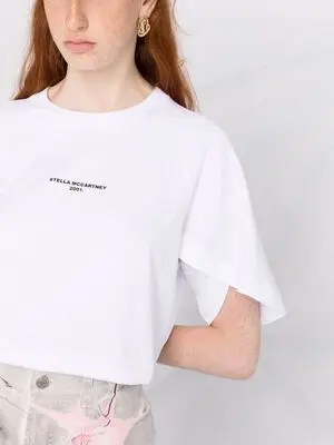 Stella McCartney Logo-print T-shirt - White