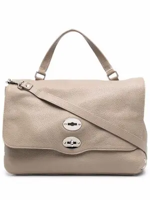 ZANELLATO Grained Leather Tote Bag