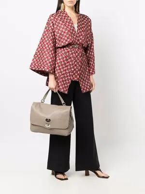 ZANELLATO Grained Leather Tote Bag
