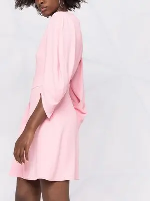 Stella McCartney V-neck Front-pleat Dress