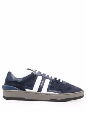 LANVIN Clay Logo Detail Sneakers - Blue