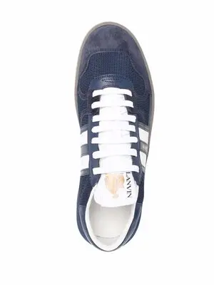 LANVIN Clay Logo Detail Sneakers - Blue