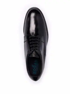 Hogan Highlights Leather Derby Shoes