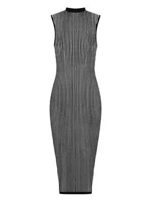MAISON CLOSE Bande À Part Striped Dress