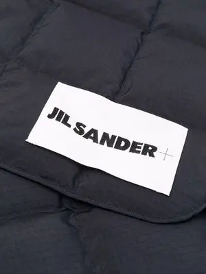 JIL SANDER Logo-patch Padded Down Scarf
