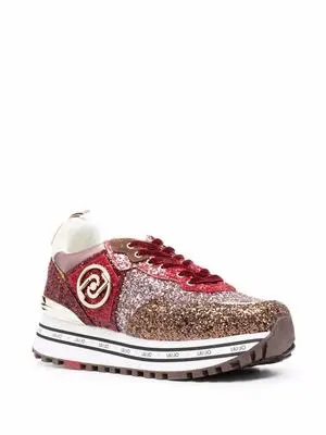 Liu Jo Maxi Wonder Glittered Sneakers