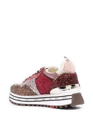 Liu Jo Maxi Wonder Glittered Sneakers