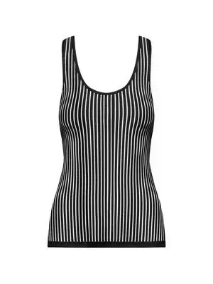 MAISON CLOSE Striped Tank Top