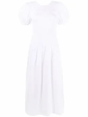 Ganni Shirred Dresses