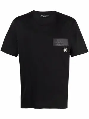 Dolce & Gabbana Logo-patch Short-sleeve T-shirt