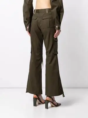 DION LEE Cargo Kick-flare Trousers