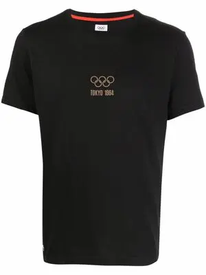Lacoste Olympic Tokyo 1964 T-Hirt - Black | Editorialist