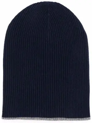 Brunello Cucinelli Cashmere Beanie - Blue