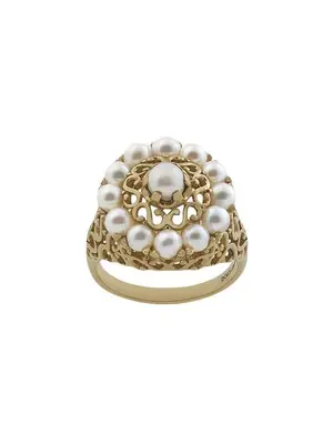 Dolce & Gabbana 18k Yellow Ring With Pearl - Gold