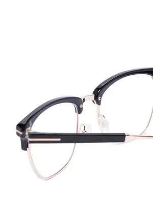 TOM FORD Half-rim Square-frame Glasses