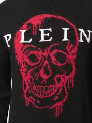 Philipp Plein Skull Intarsia-knit Jumper