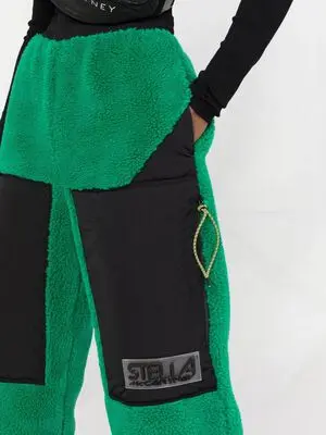 Stella McCartney Kara Faux-shearling Trousers