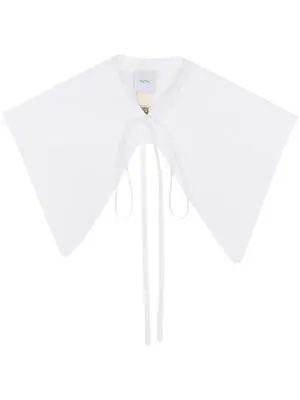PATOU Embroidered Organic-cotton Collar
