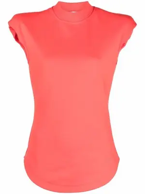 Attico Jesse Cotton Top - Orange