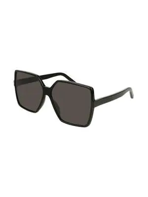 Saint Laurent Square-frame Sunglasses - Black
