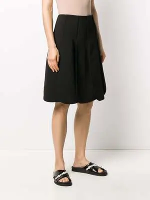 Valentino Garavani Pleated A-line Skirt