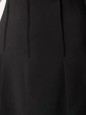 Valentino Garavani Pleated A-line Skirt