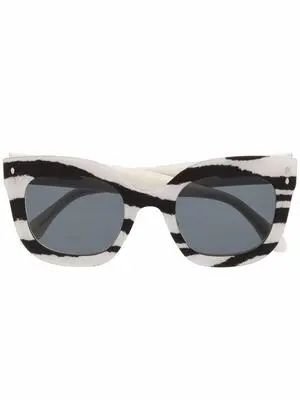 Isabel Marant Zebra-print Cat-eye Sunglasses