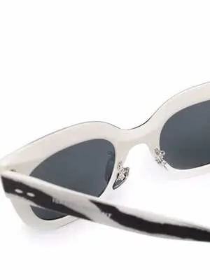 Isabel Marant Zebra-print Cat-eye Sunglasses