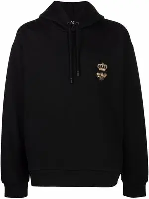 Dolce & Gabbana Bee And Crown Hoodie