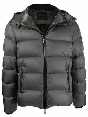 MOORER Brett-sh Down Puffer Jacket - Grey