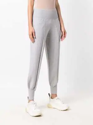 Stella McCartney Tapered Wool-blend Track Pants