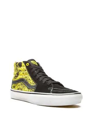 VANS X Spongebob Squarepants Sk8-hi Sneakers - Black