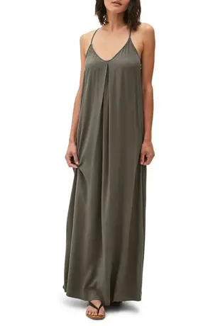 Michael Stars Maxi Slipdress - Olive