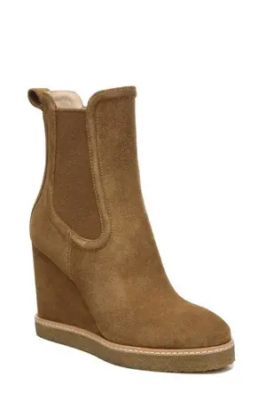Veronica Beard Aari Waterproof Wedge Chelsea Boot - Hazelwood