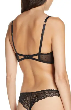 DITA VON TEESE Fiamma Underwire Balconette Bra