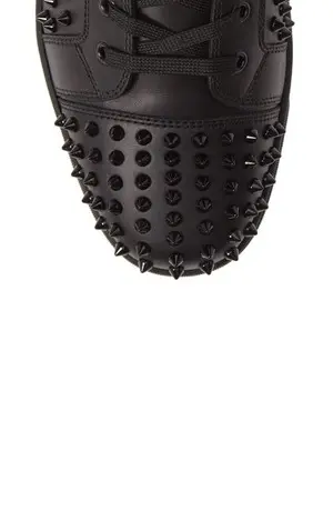 CHRISTIAN LOUBOUTIN Louis Allover Spikes High-top Sneakers
