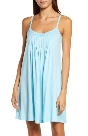 Hanro Juliet Babydoll Chemise Soft Cyan