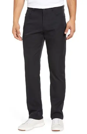 Peter Millar Regular Fit Performance Pants Black