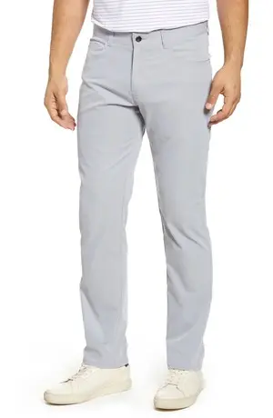 Peter Millar Regular Fit Performance Pants Gale Grey