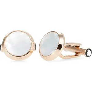 MONTBLANC Mother-of-pearl Cuff Links - Mother Of Pearl