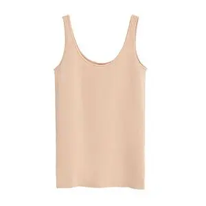 Cuyana Seamless Tank Top - Sand