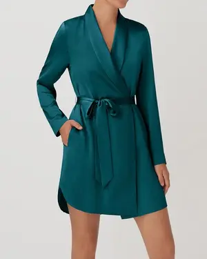 Cuyana Washable Charmeuse Robe
