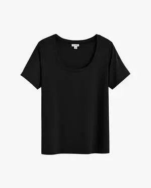 Cuyana Pima Scoop Neck T-shirt